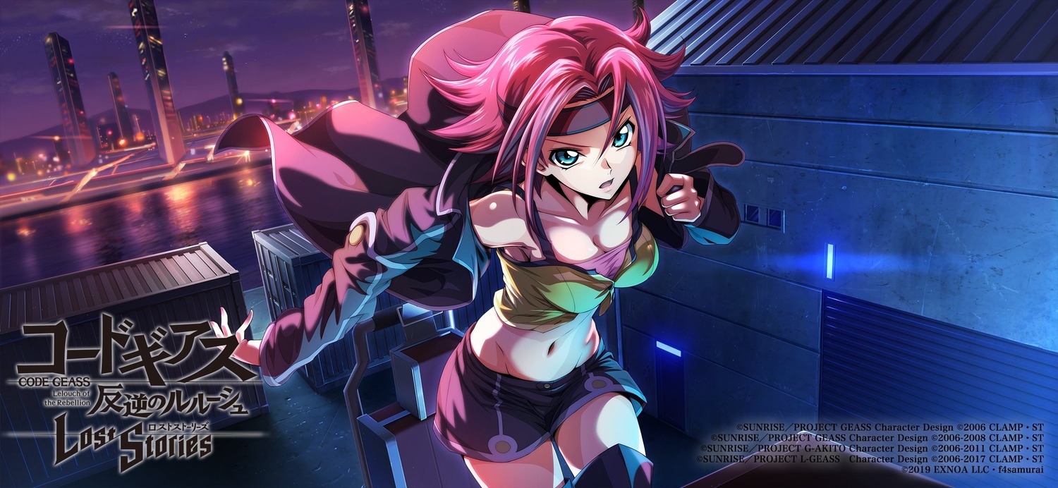 code geass code geass: lost stories kallen stadtfeld cleavage tagme thighhighs | #1068334 | yande.re